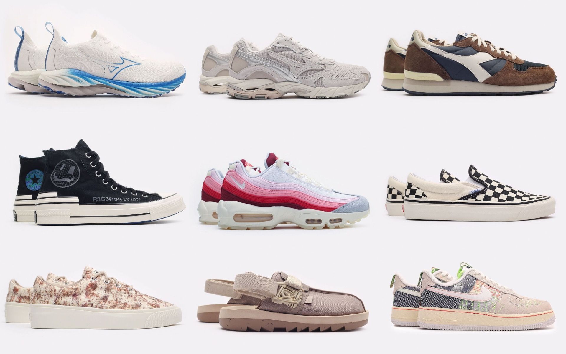9 пар кроссовок на лето от магазина Sneakerhead