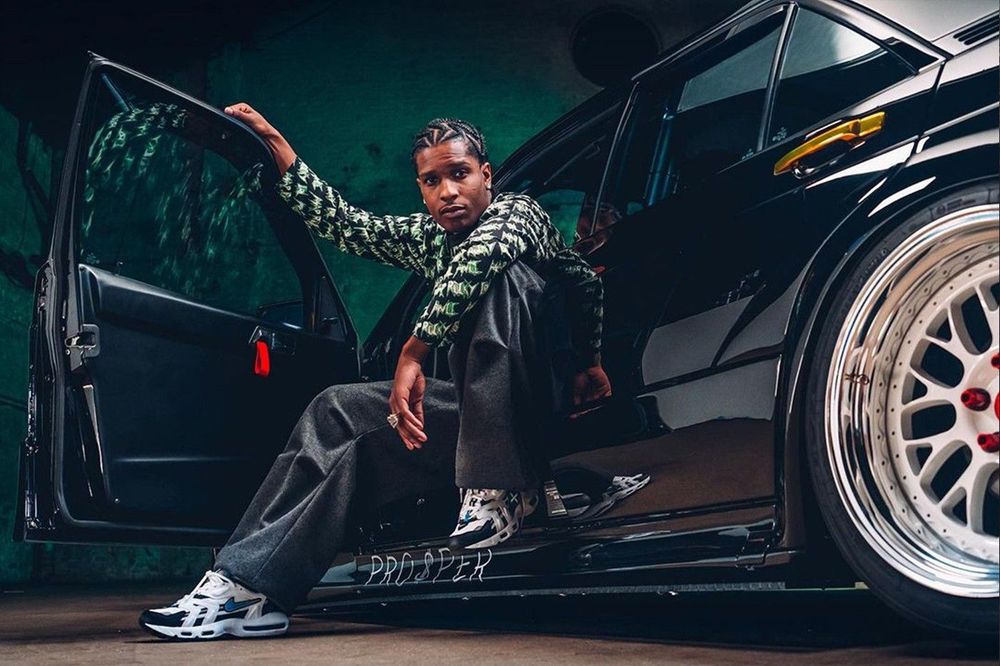 A$AP Rocky показал настоящий Mercedes-Benz 190E, созданный по мотивам ...